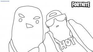 Big Dill Fortnite Coloring Pages | WONDER DAY