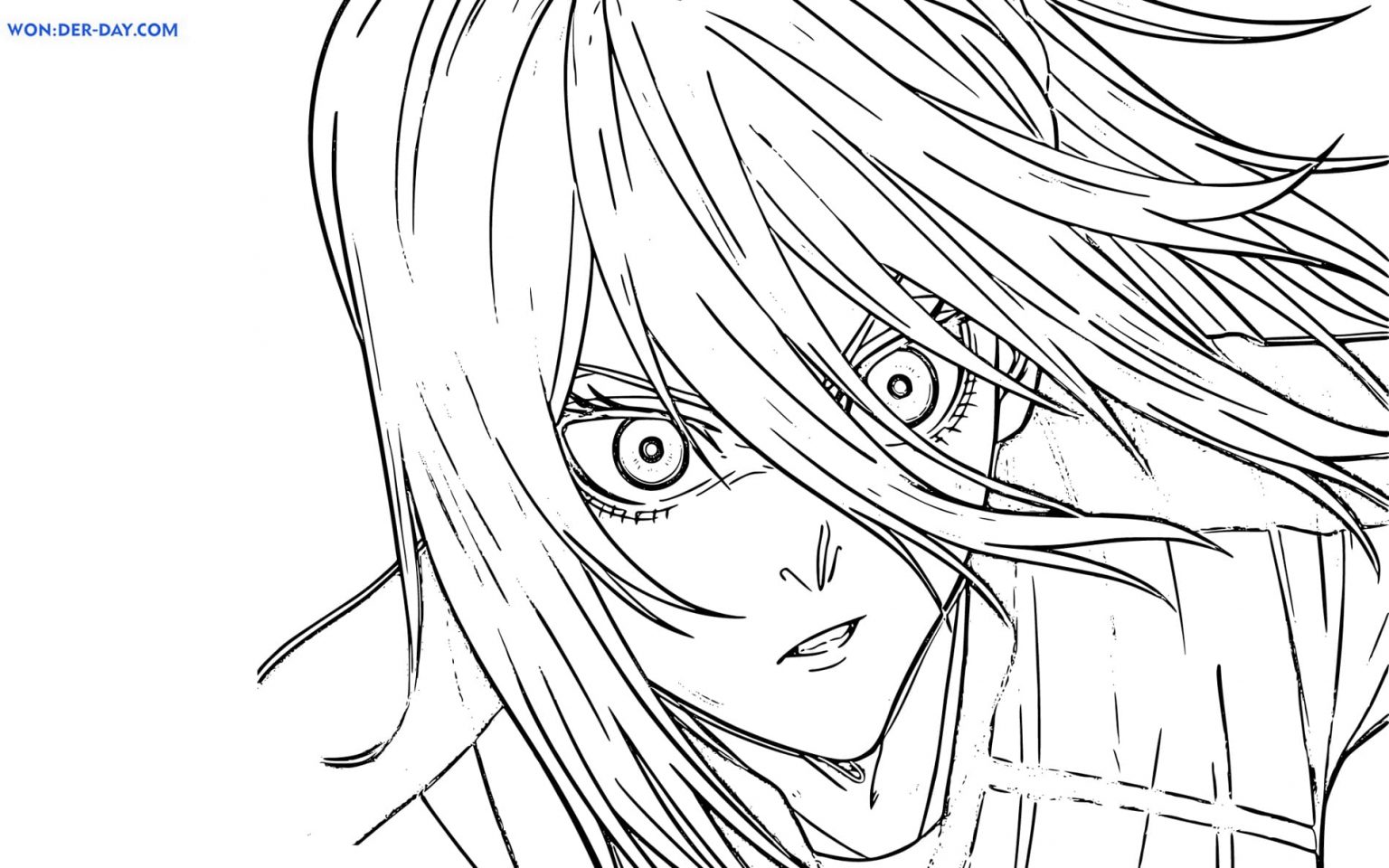 Blue Lock Coloring Pages | WONDER DAY