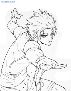 Blue Lock Coloring Pages | WONDER DAY