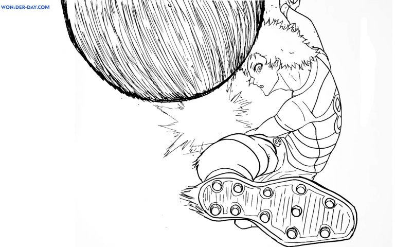 Blue Lock Coloring Pages | WONDER DAY