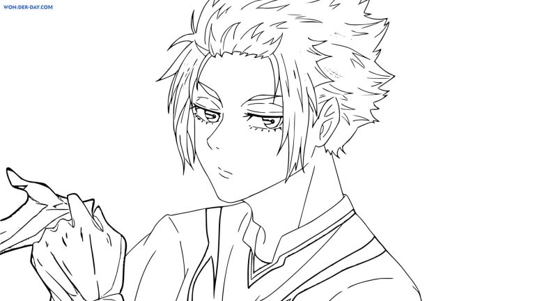 Blue Lock Coloring Pages | WONDER DAY