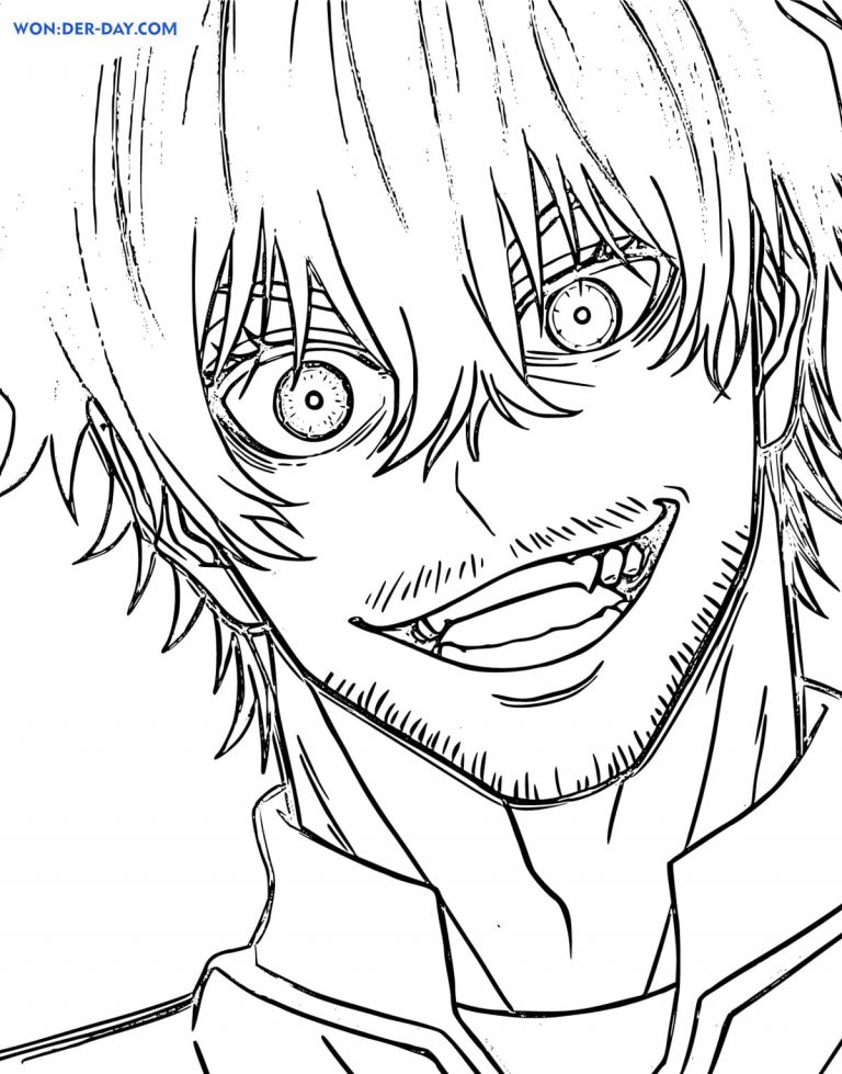 Blue Lock Coloring Pages | WONDER DAY