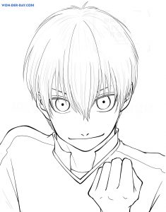 Blue Lock Coloring Pages | WONDER DAY