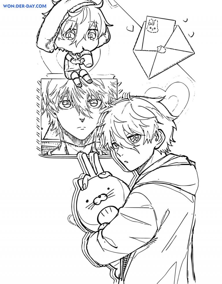 Blue Lock Coloring Pages | WONDER DAY