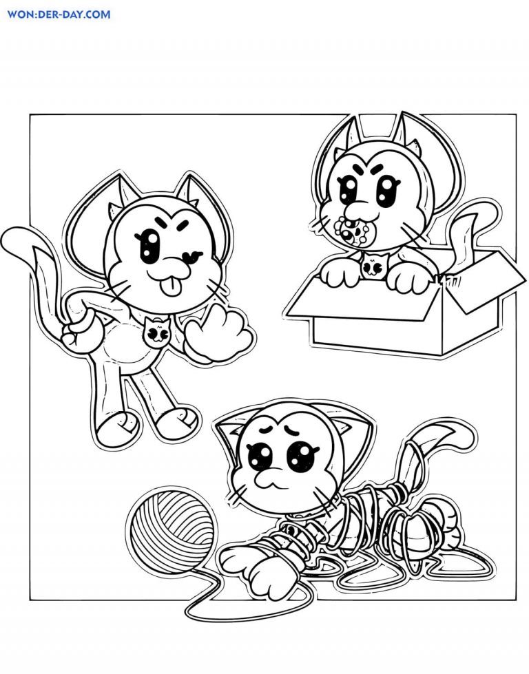 Kit Brawl Stars Coloring Pages | WONDER DAY
