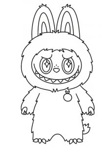 Labubu Coloring Pages | WONDER DAY