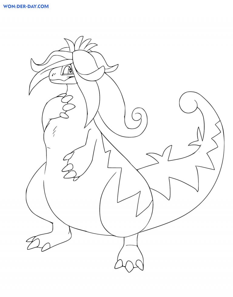 Palworld coloring pages | WONDER DAY — Coloring pages for children and ...