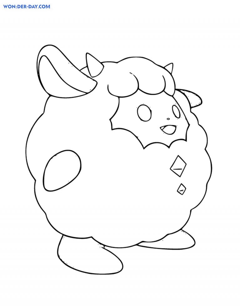 Palworld coloring pages | WONDER DAY — Coloring pages for children and ...