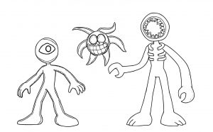 Roblox Doors Coloring Pages | Print and Color