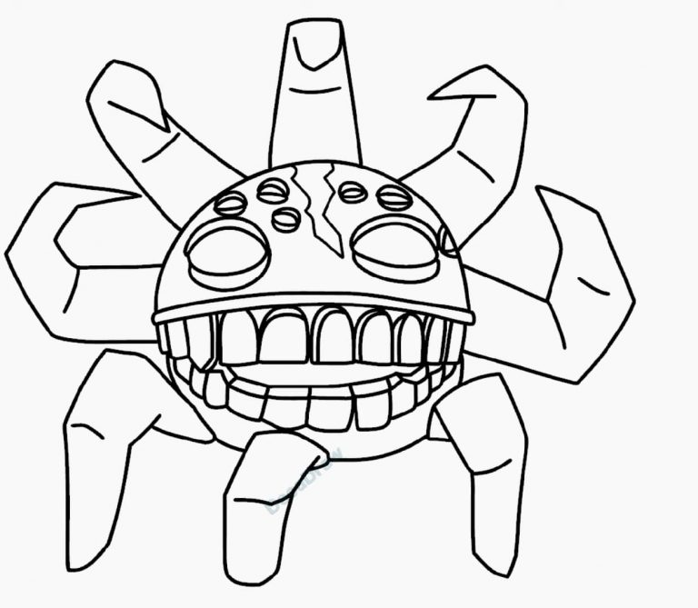 Roblox Doors Coloring Pages | Print and Color