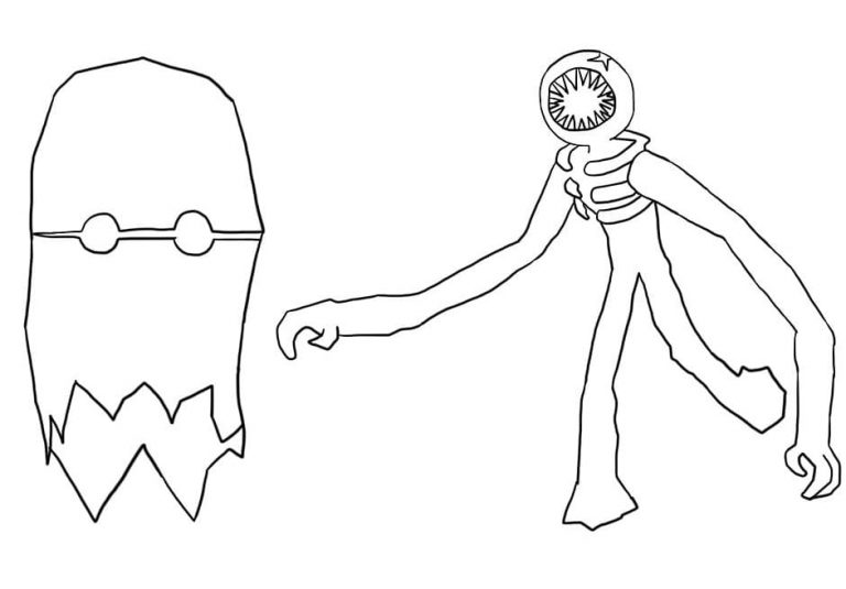 Roblox Doors Coloring Pages | Print and Color