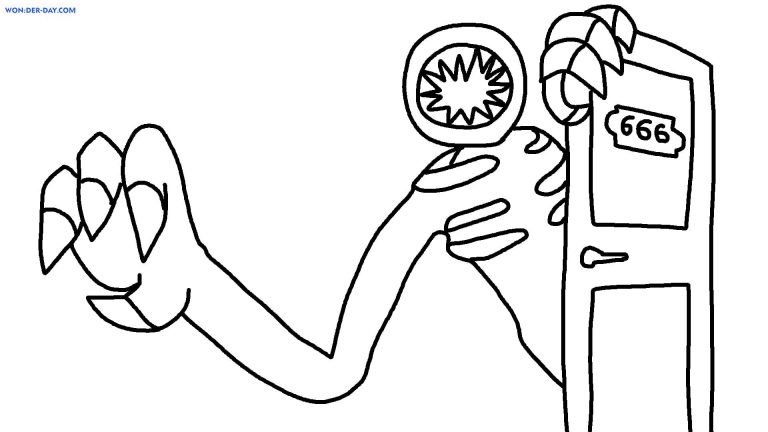 Roblox Doors Coloring Pages | Print and Color
