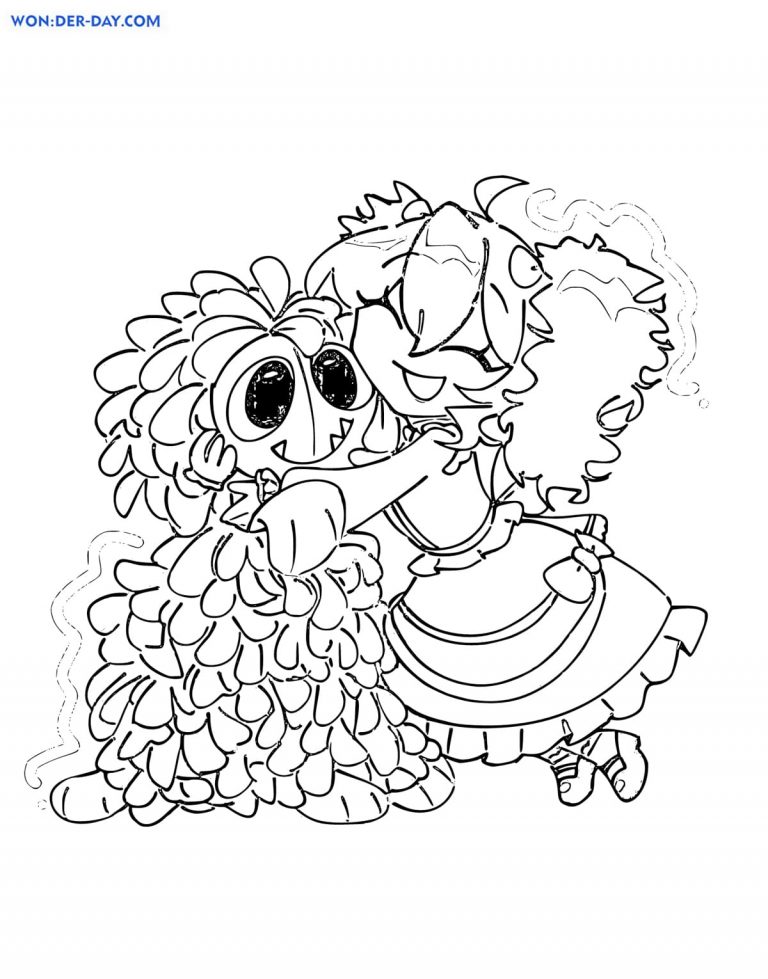 Yarnaby Coloring Pages | Print and Color