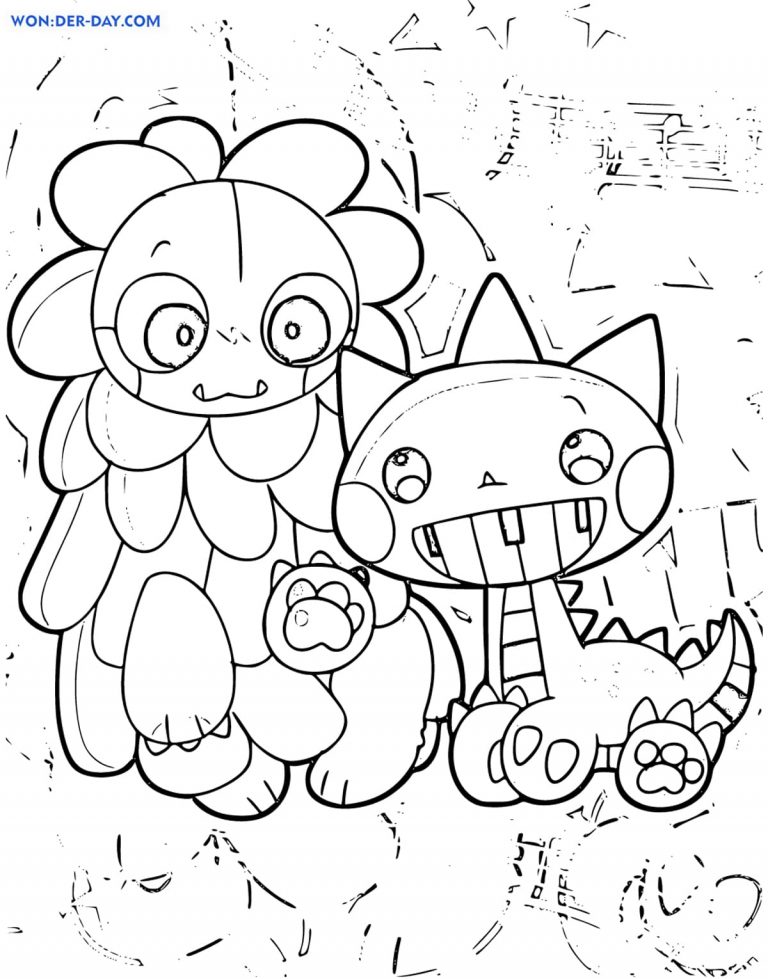 Yarnaby Coloring Pages | Print and Color