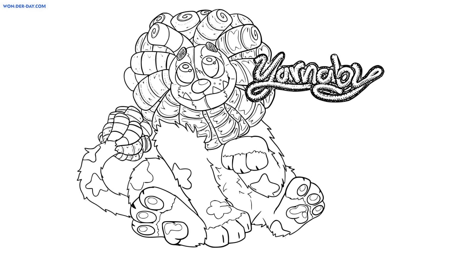 Yarnaby Coloring Pages | Print and Color