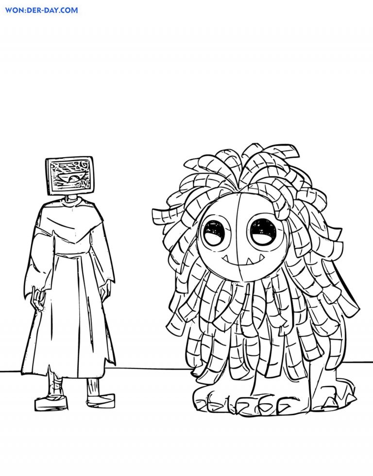 Yarnaby Coloring Pages | Print and Color