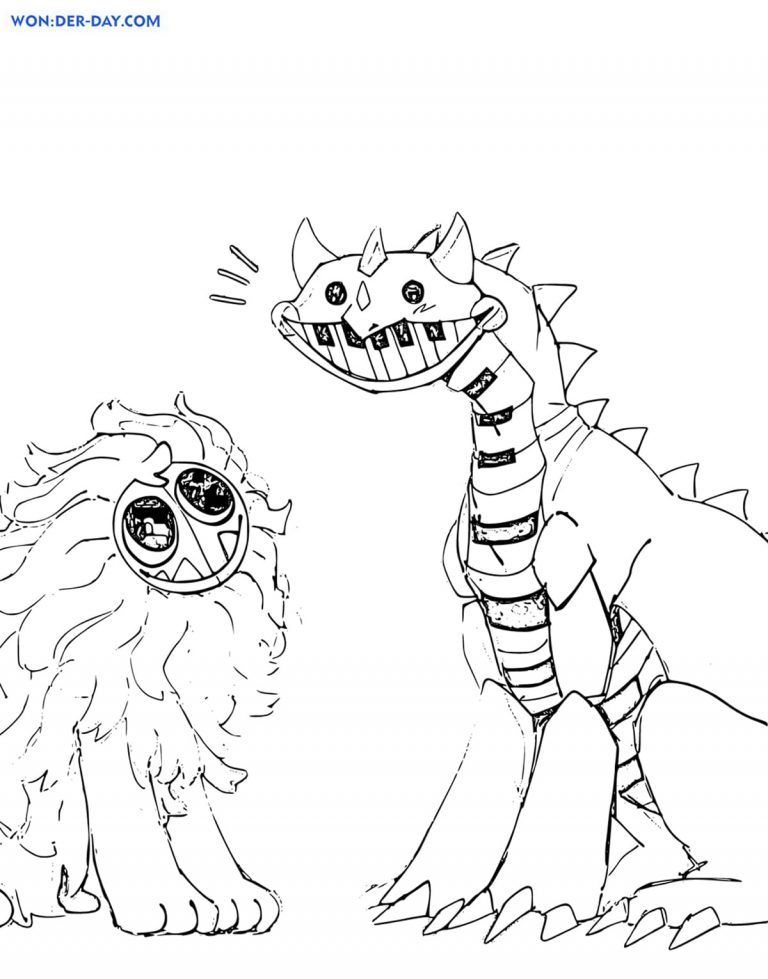 Yarnaby Coloring Pages | Print and Color