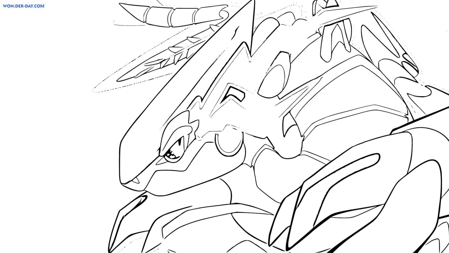 Miraidon Pokemon Coloring Pages | WONDER DAY