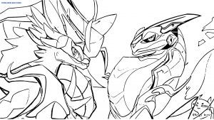 Miraidon Pokemon Coloring Pages | WONDER DAY