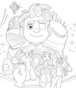 Elio Coloring Pages | Free Printable Coloring Pages