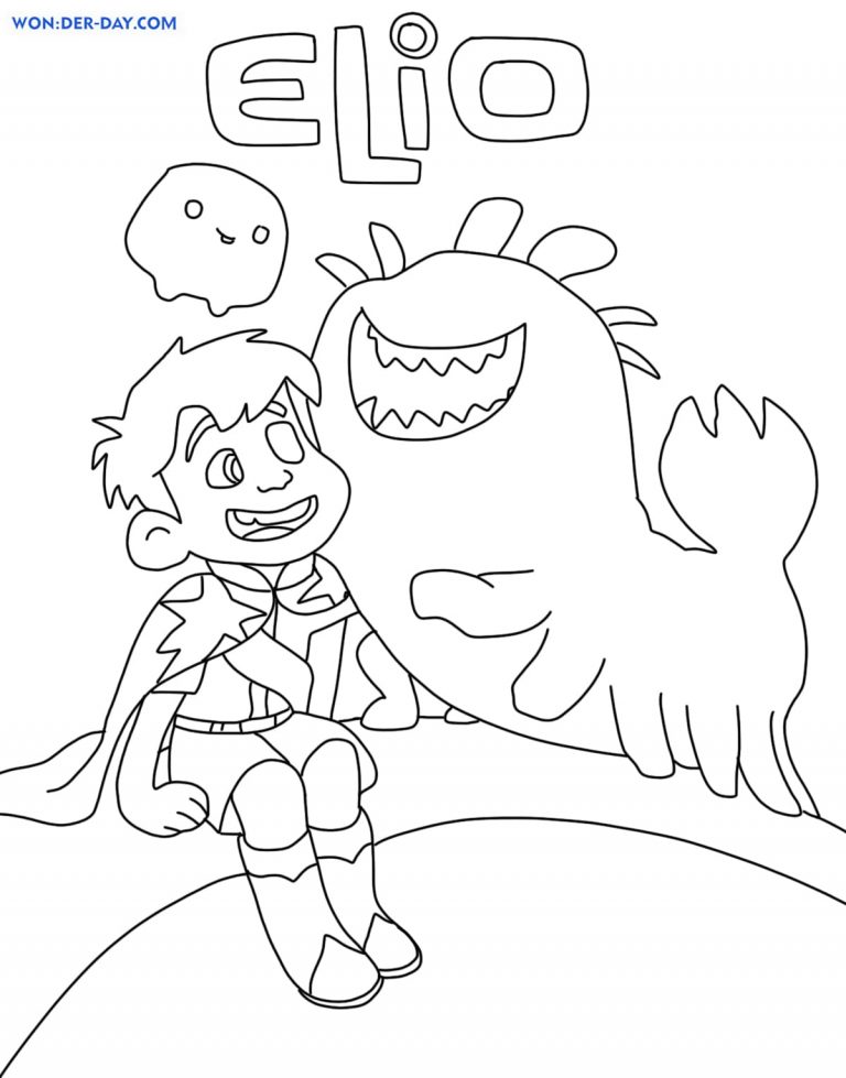 Elio Coloring Pages | Free Printable Coloring Pages