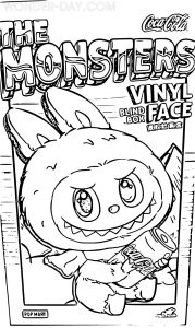 Labubu Coloring Pages | WONDER DAY
