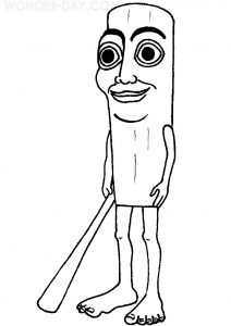 Раскраски Тун Тун Тун Сахур | WONDER DAY