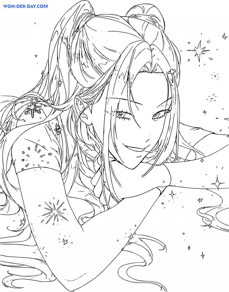 Disegni da colorare dei cacciatori di demoni Kpop