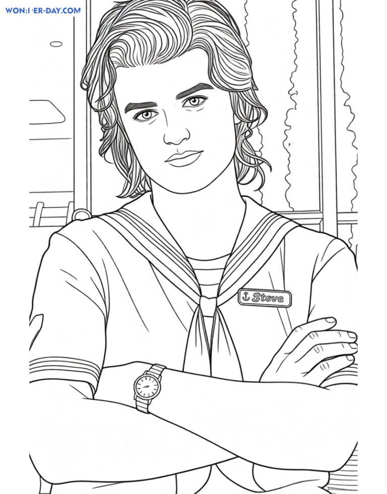 Stranger Things Coloring Pages | 100 Free Coloring Pages